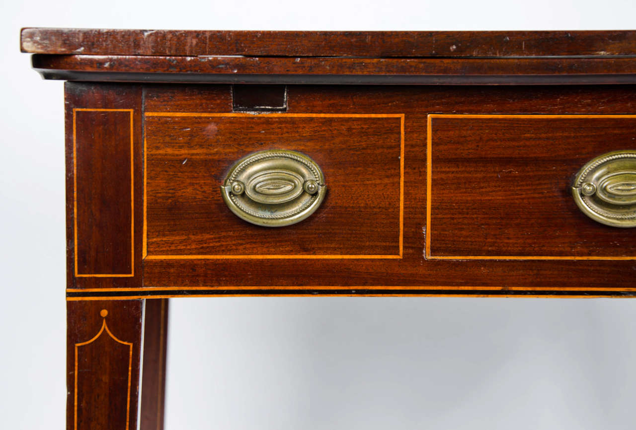 Late 18th Century Mahogany Draw Leaf Table to a Design by Thomas ...