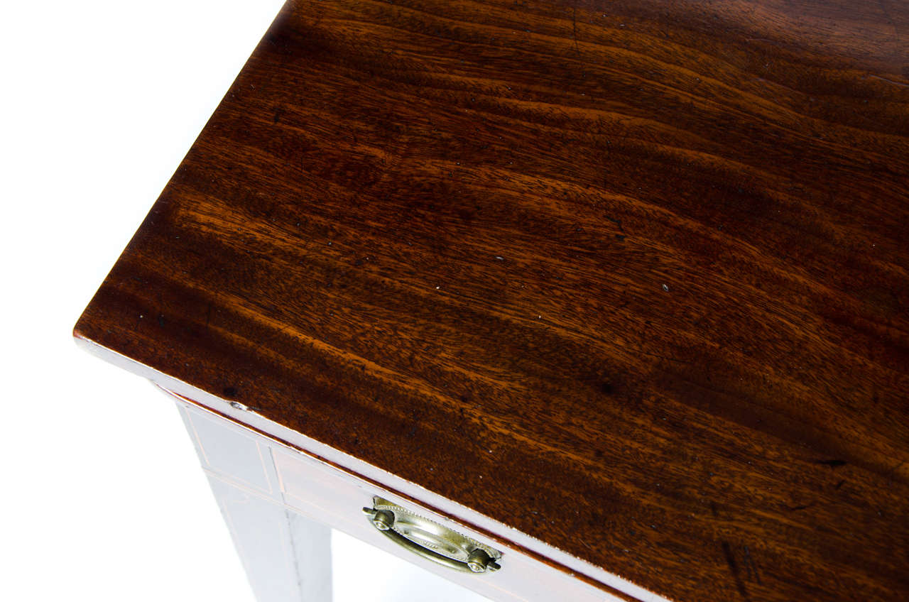 Late 18th Century Mahogany Draw Leaf Table to a Design by Thomas ...