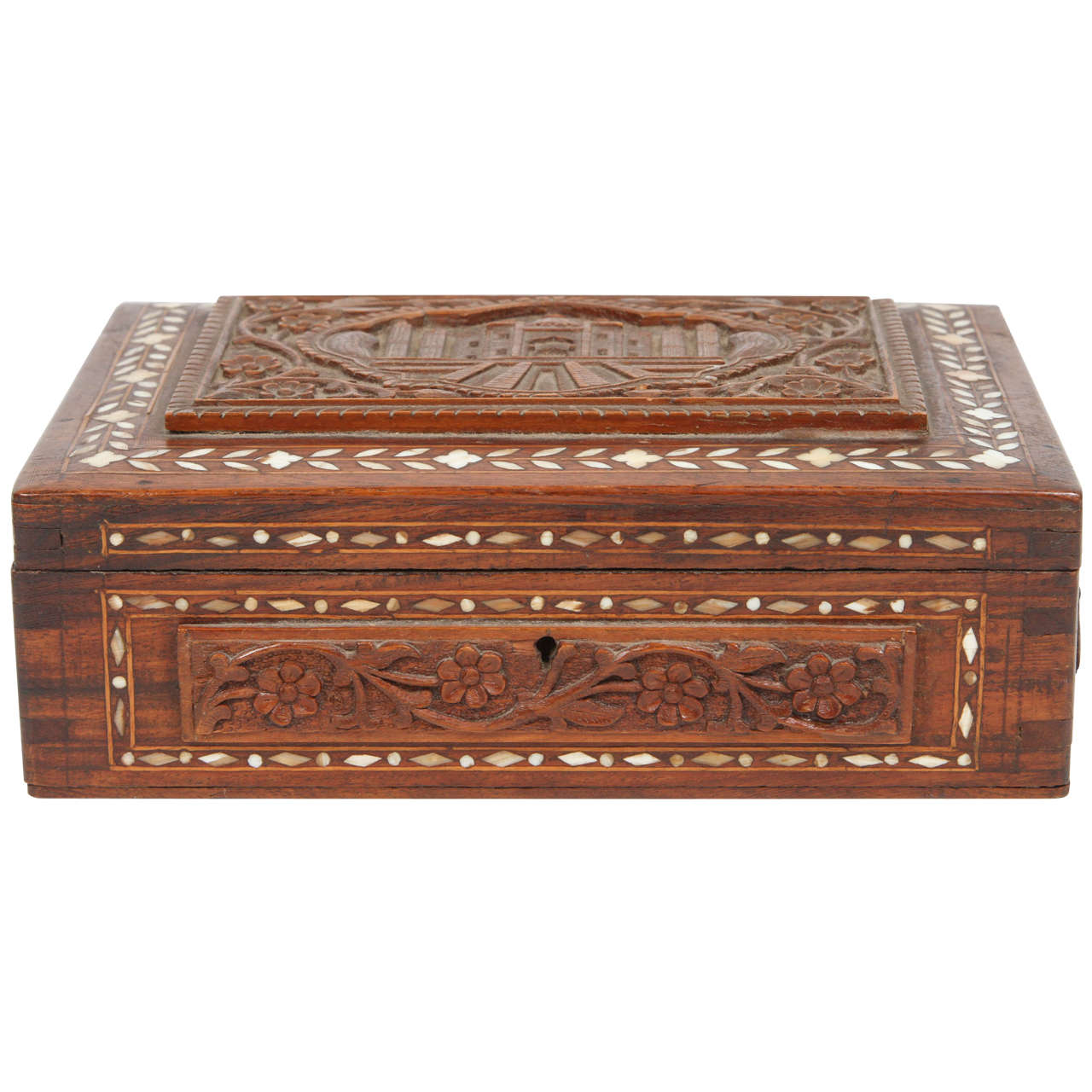 19th Century Anglo-Indian Mughal Box For Sale at 1stDibs | anglo box ...