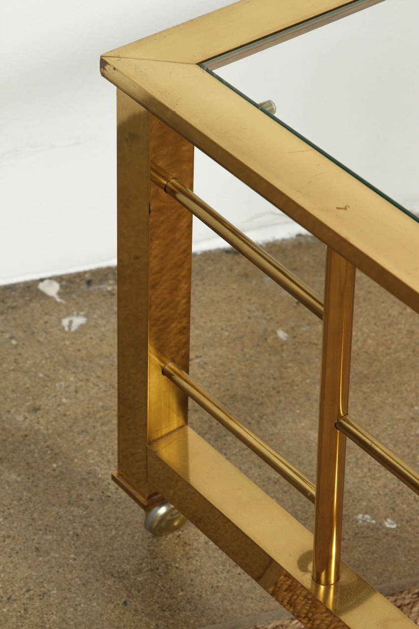 Milo Baughman Side Table at 1stDibs