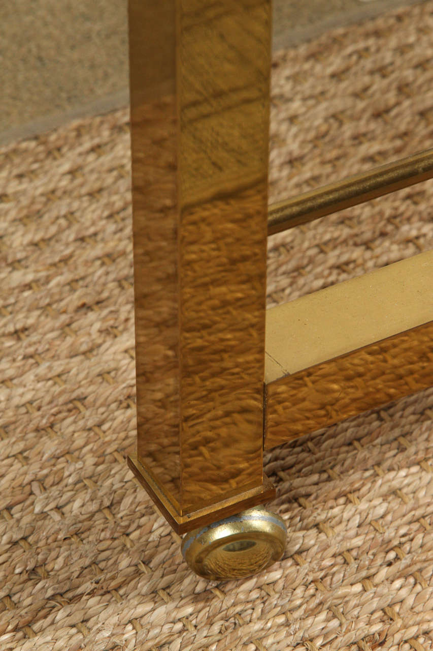 Milo Baughman Side Table at 1stDibs