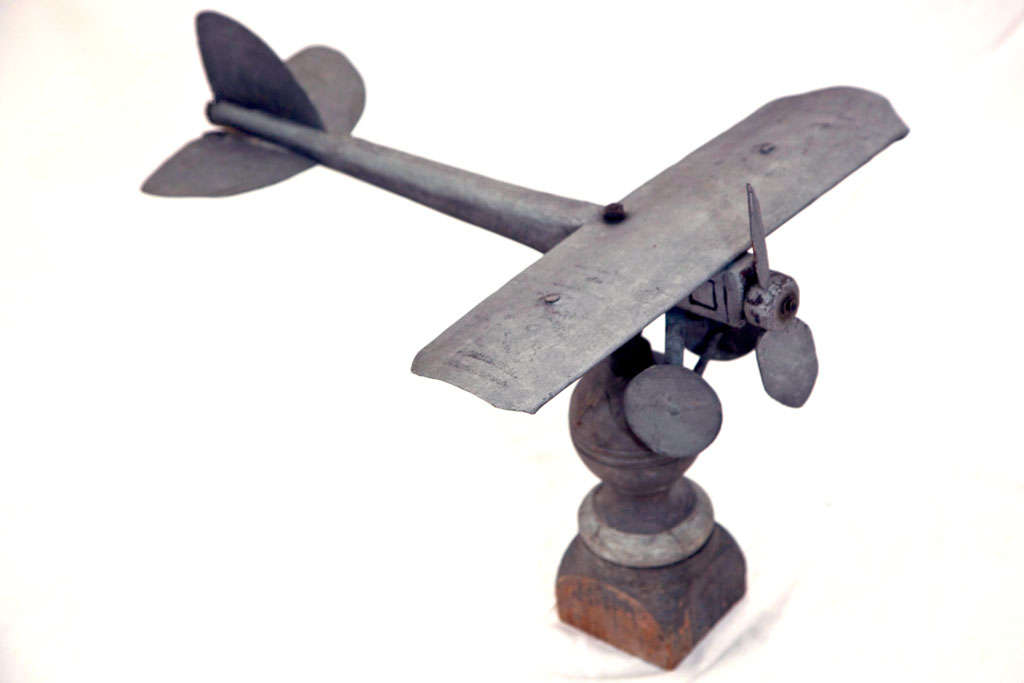 Articulated Airplane Weathervane For Sale at 1stDibs