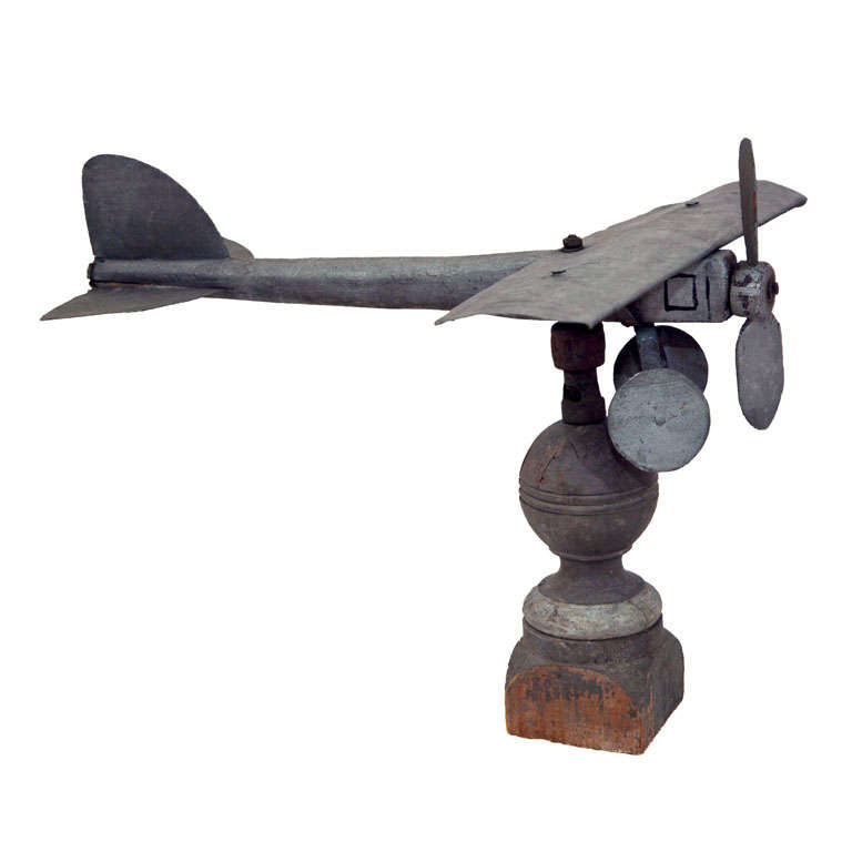 Articulated Airplane Weathervane For Sale at 1stDibs