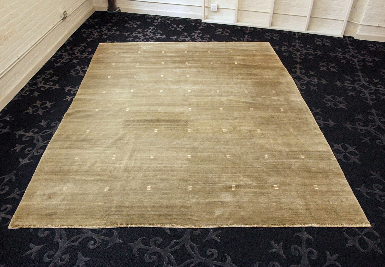 Elegant Handknottted Tufenkian Tibetan Rug (9' x 11') at 1stDibs