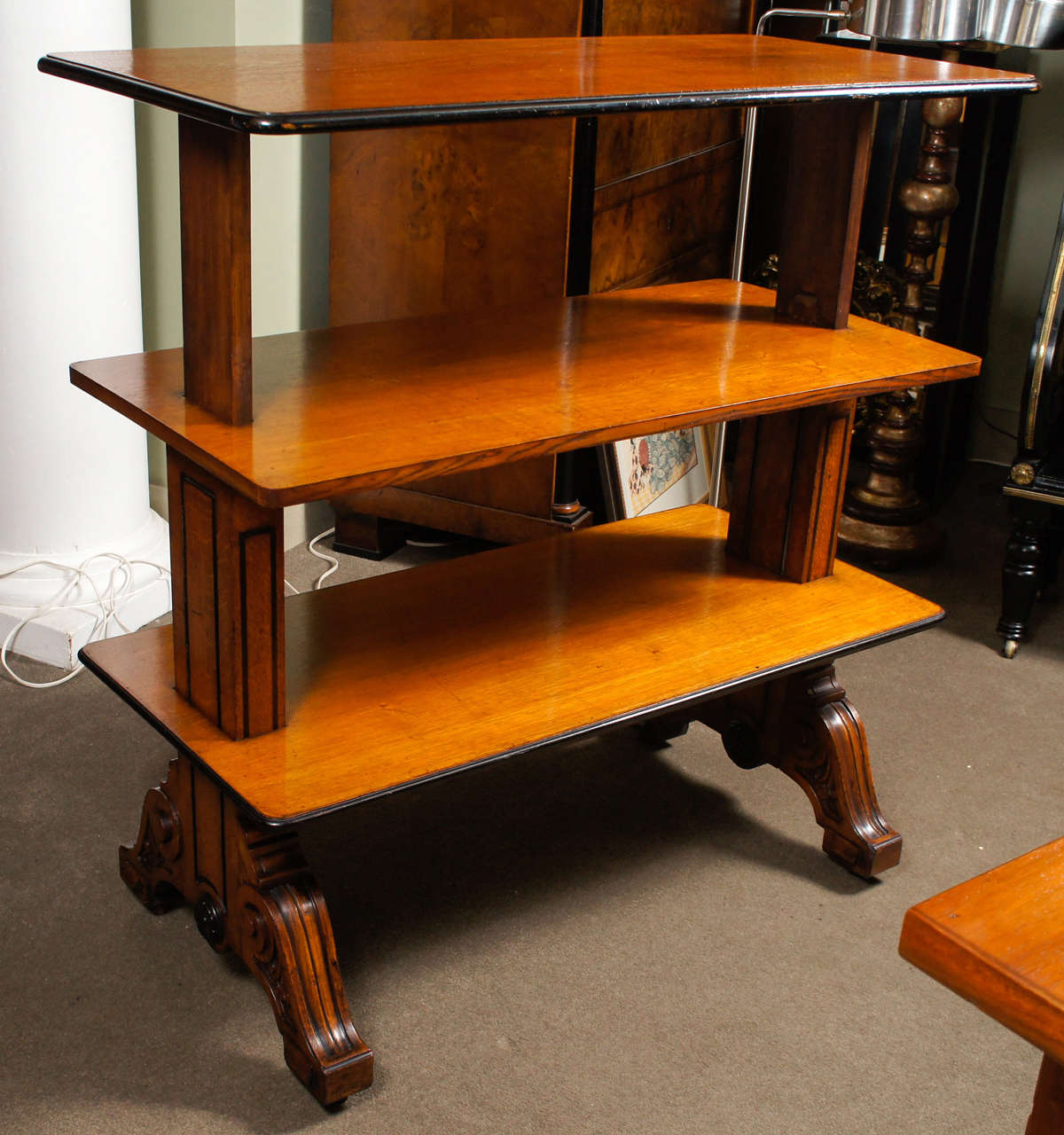 English Oak Metamorphic Table at 1stDibs