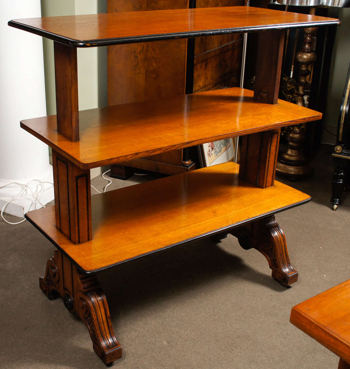 English Oak Metamorphic Table at 1stDibs