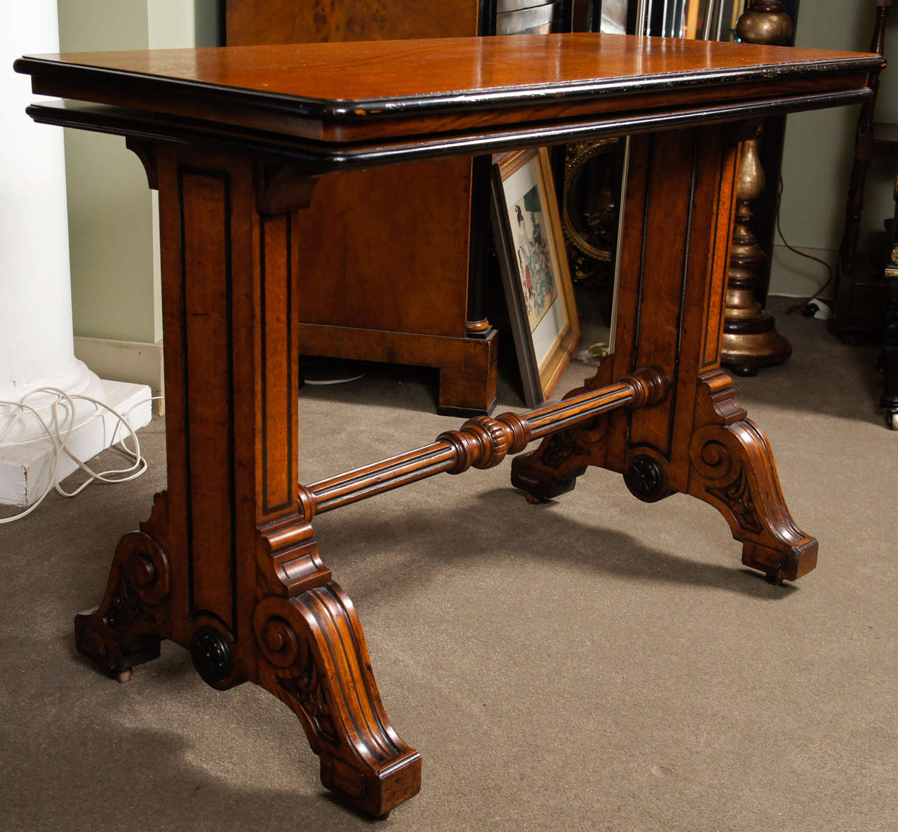 English Oak Metamorphic Table at 1stDibs