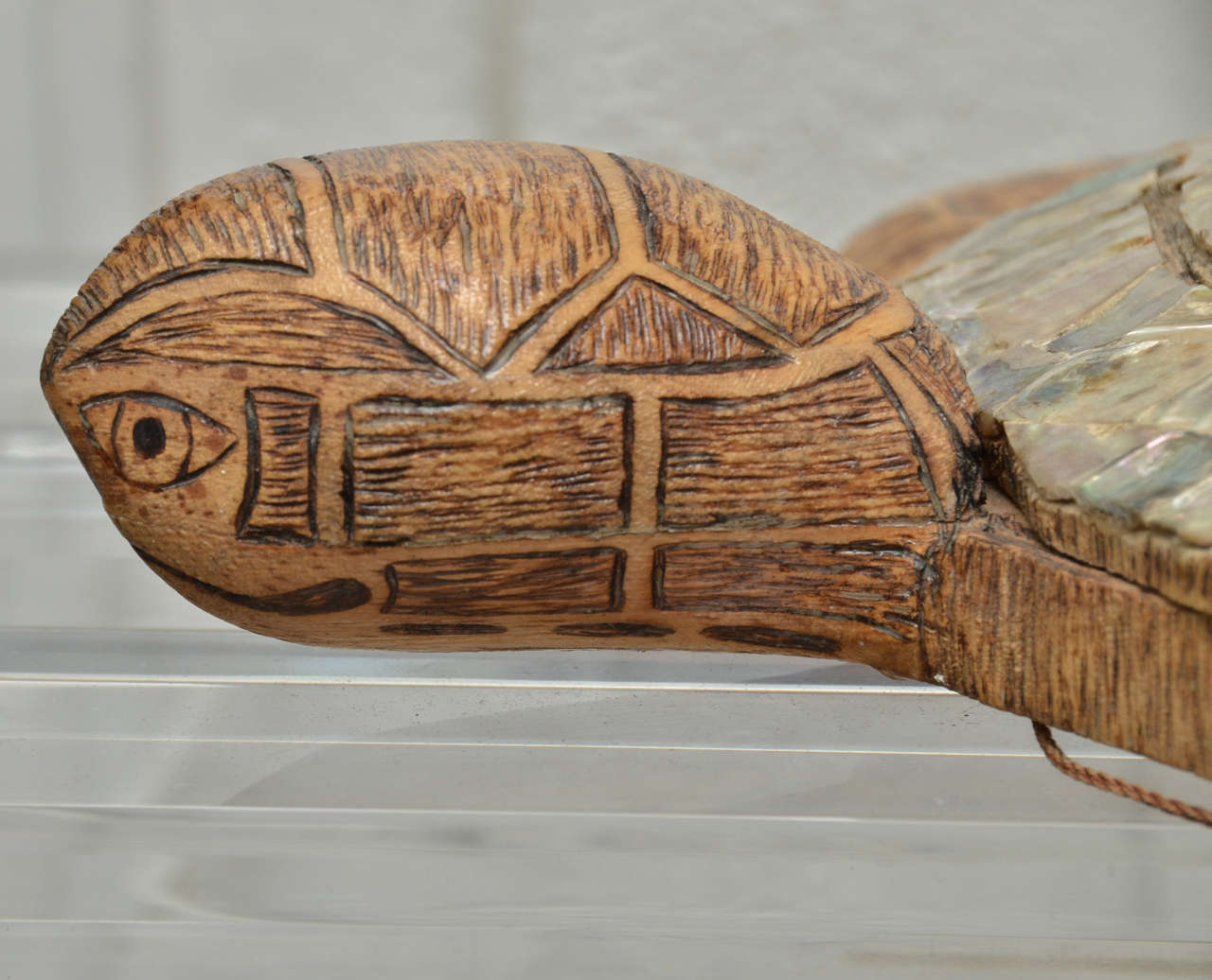 Abalone and Wood Turtle Sculpture at 1stDibs | abalone turtle ...
