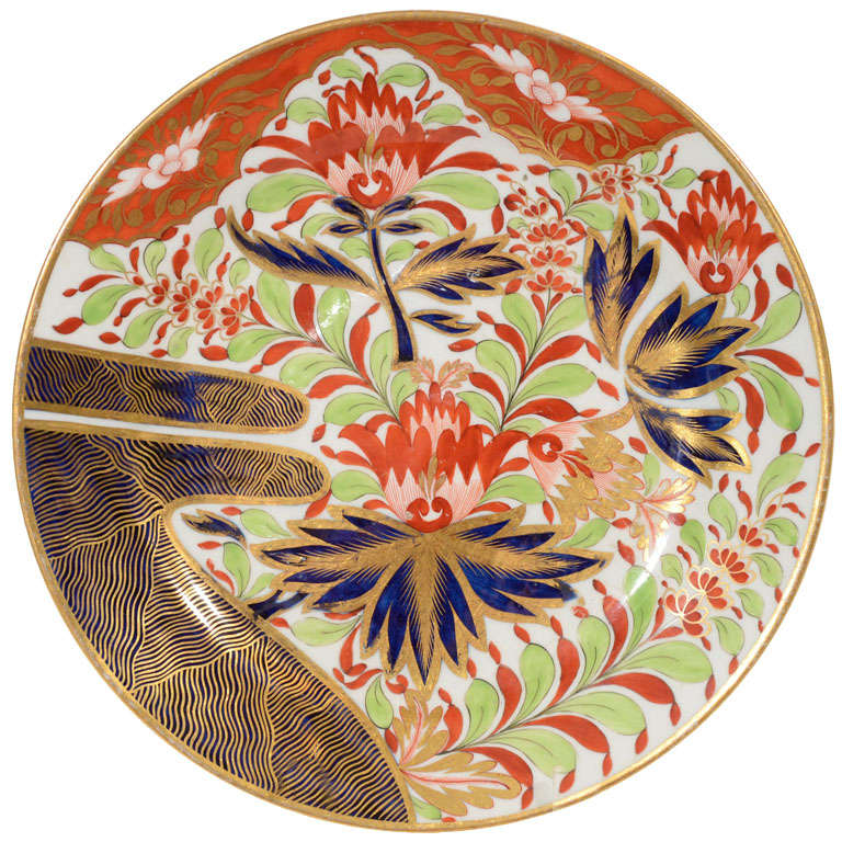 Set of a Dozen Worcester Imari Dishes at 1stDibs