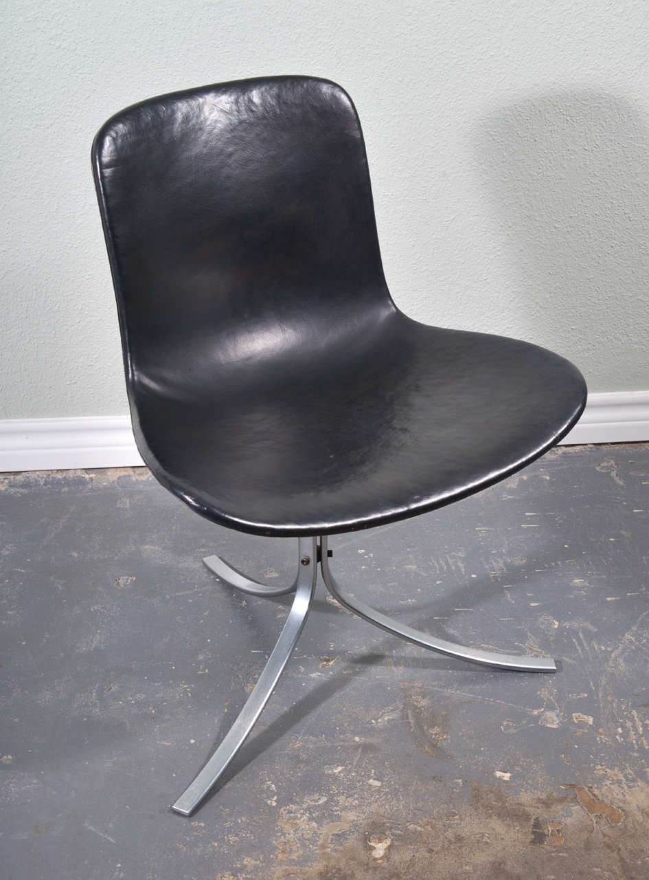 Poul Kjaerholm PK 9 Chair (6) for E. Kold Christensen at 1stDibs ...