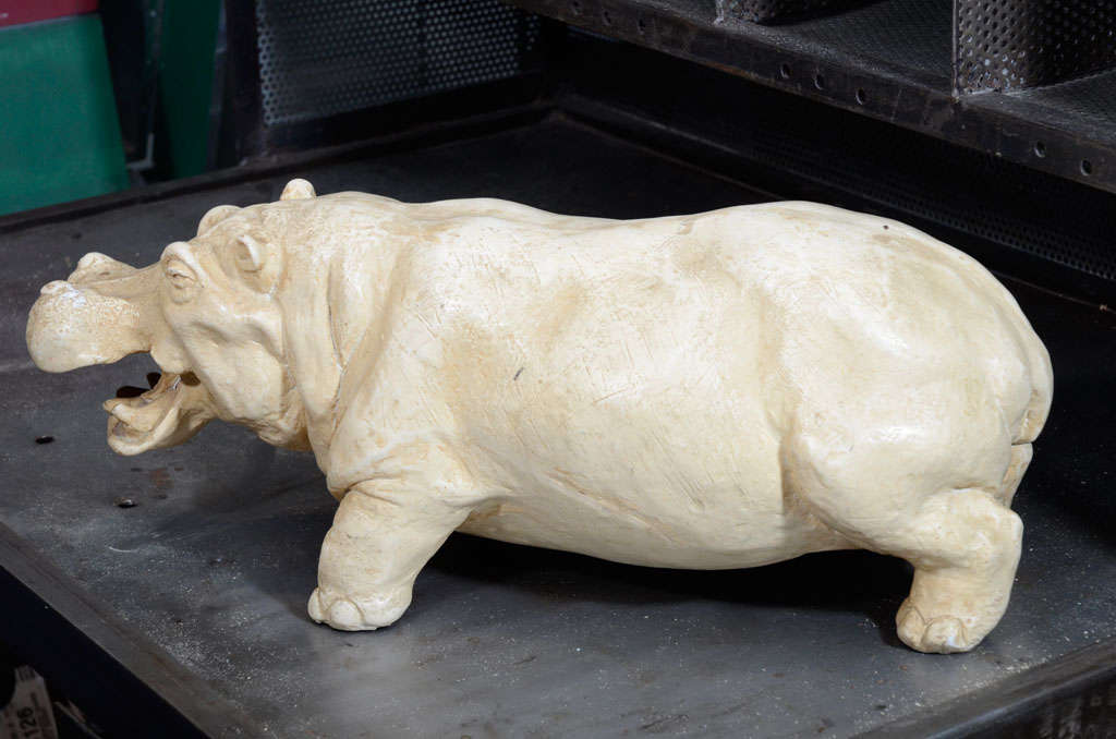A Great Ceramic Hippo at 1stDibs | jonathan adler hippo