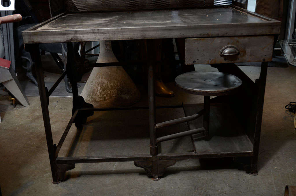 French Mail Sorter Desk at 1stDibs | vintage mail desk, mail sorting ...