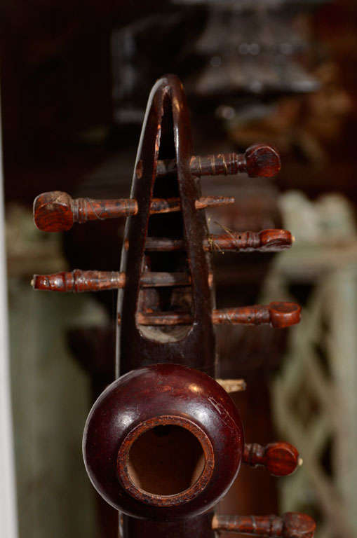 Miniature Sitar and Veena Musical Instruments For Sale at 1stDibs