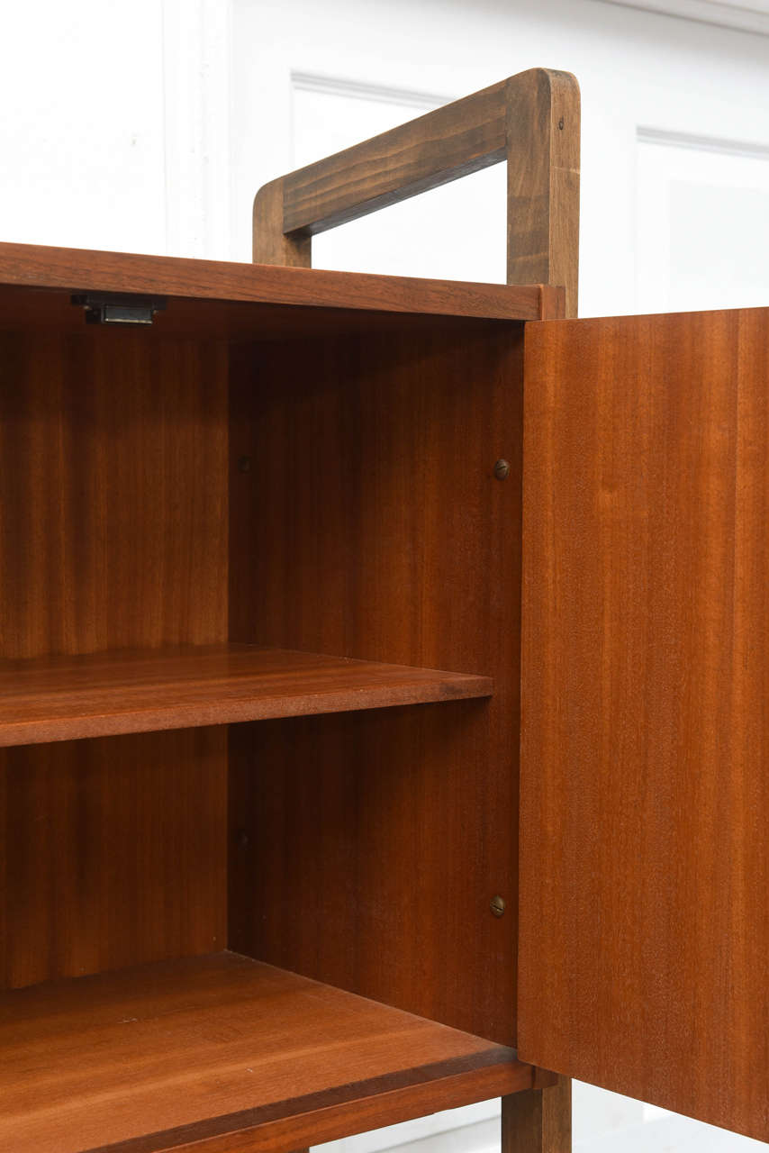 Mid-Century Modern Teak Wall Unit or Storage, 1950s Scan Style at ...