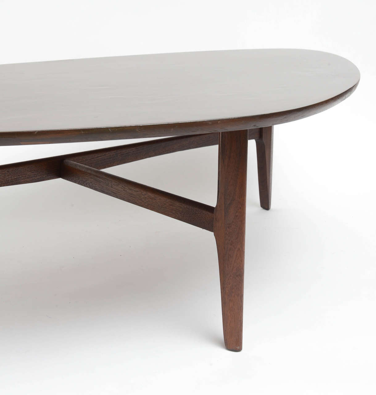 Pearsall-Style Kidney Bean Coffee Table at 1stDibs