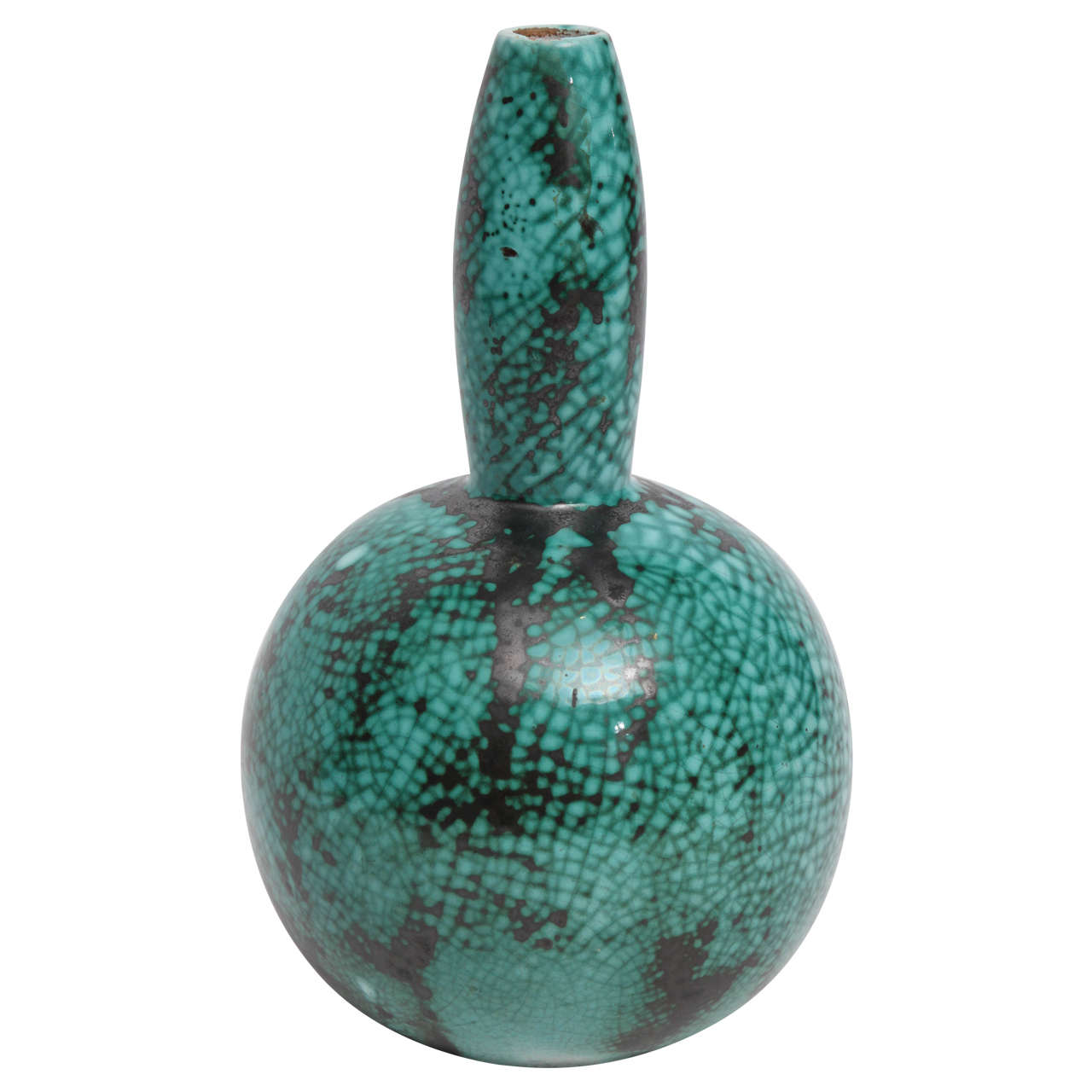 Primavera, Glazed ceramic vase, France, c. 1920 at 1stDibs