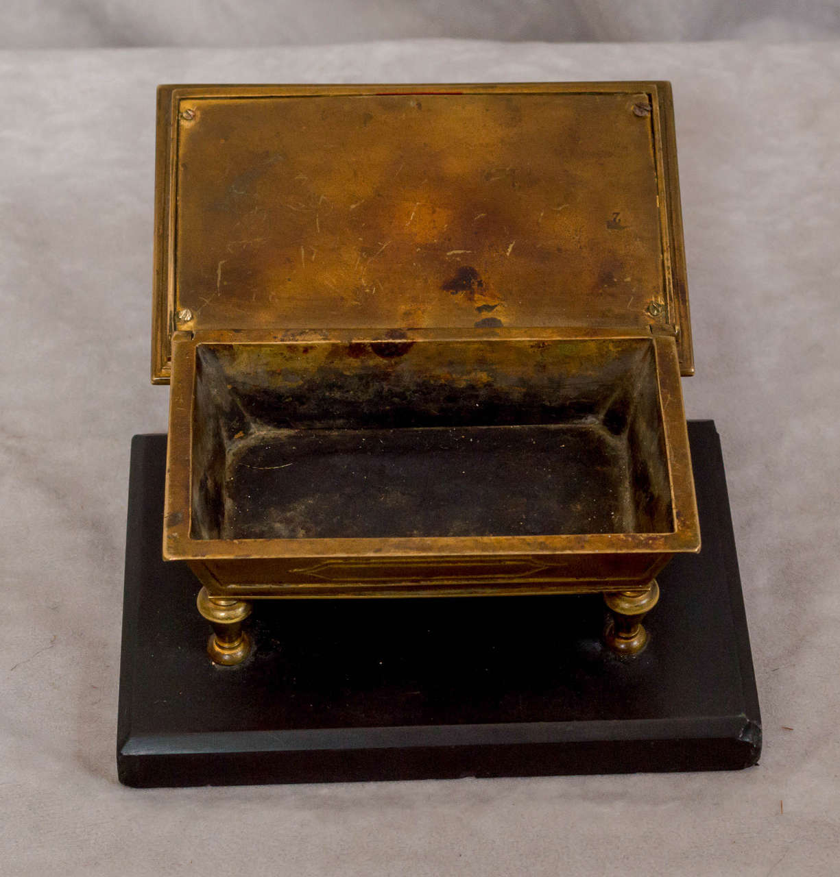 Bronze Billiard or Pool Table Box at 1stDibs