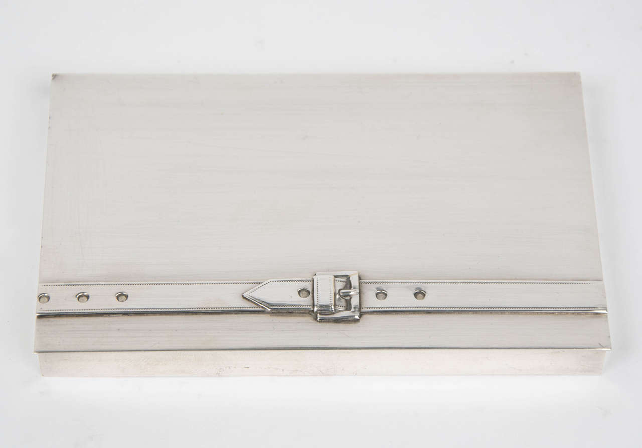 Buckle Box by Maria Pergay at 1stDibs