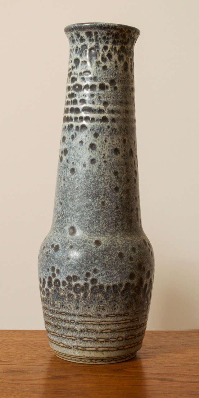 Tall Gunnar Nylund Ceramic Vase For Sale at 1stDibs