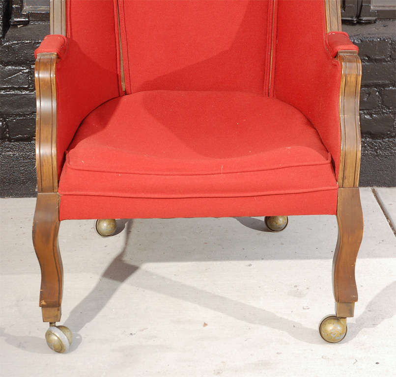 Hooded Canopy Chair at 1stDibs