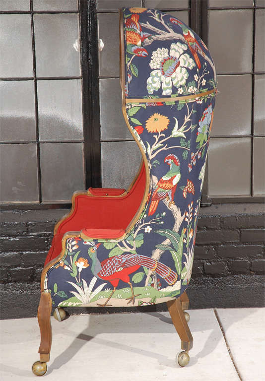 Hooded Canopy Chair at 1stDibs
