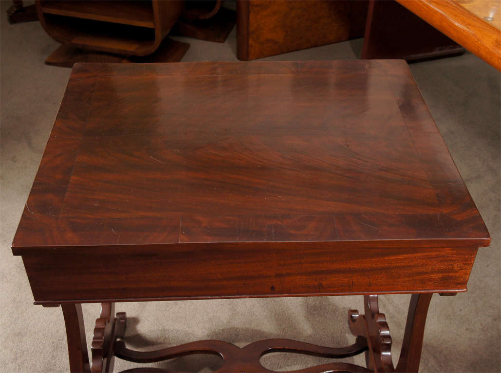 American Empire Side Table at 1stDibs
