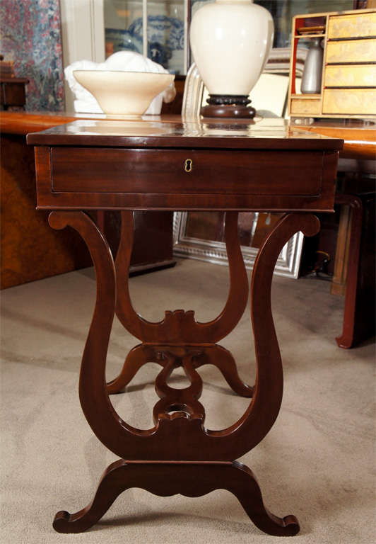 American Empire Side Table at 1stDibs