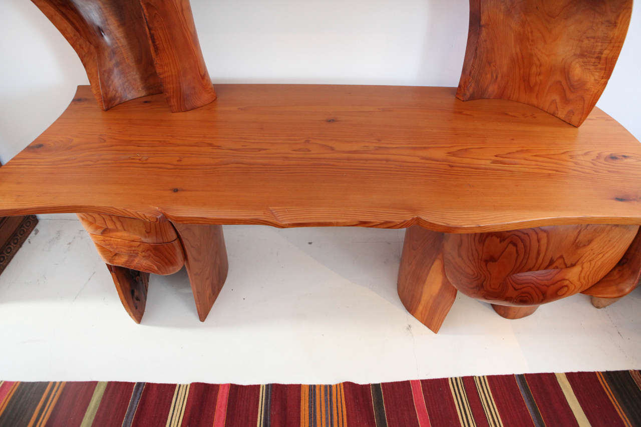 Scott Jaster Studio Organic Carved Desk For Sale at 1stDibs | organic desks