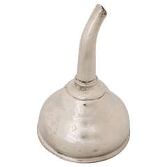 George III Antique Silver Wine Funnel For Sale at 1stDibs