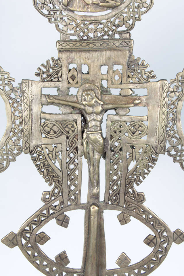 19th Century Processional Coptic Cross For Sale at 1stDibs