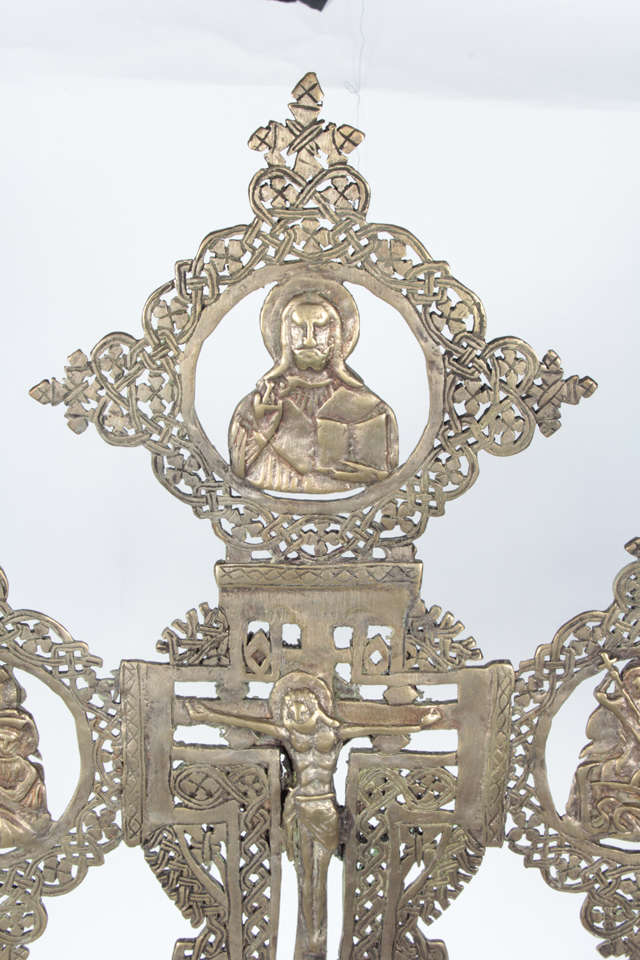 19th Century Processional Coptic Cross For Sale at 1stDibs