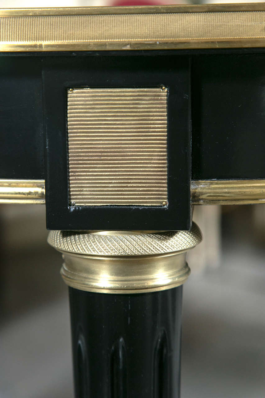 Louis XVI Piano Ebony Finish Dining Table by Maison Jansen at 1stDibs ...