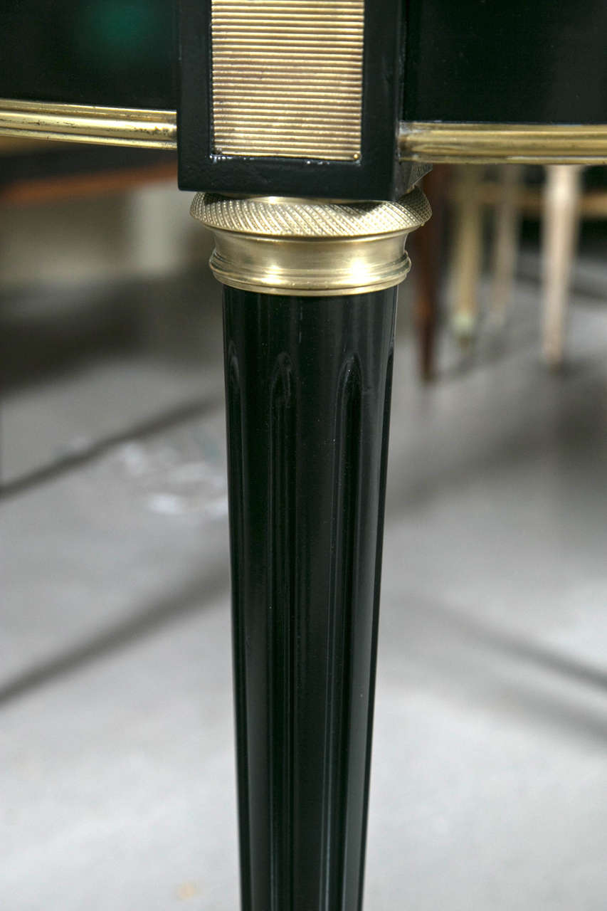 Louis XVI Piano Ebony Finish Dining Table by Maison Jansen at 1stDibs ...