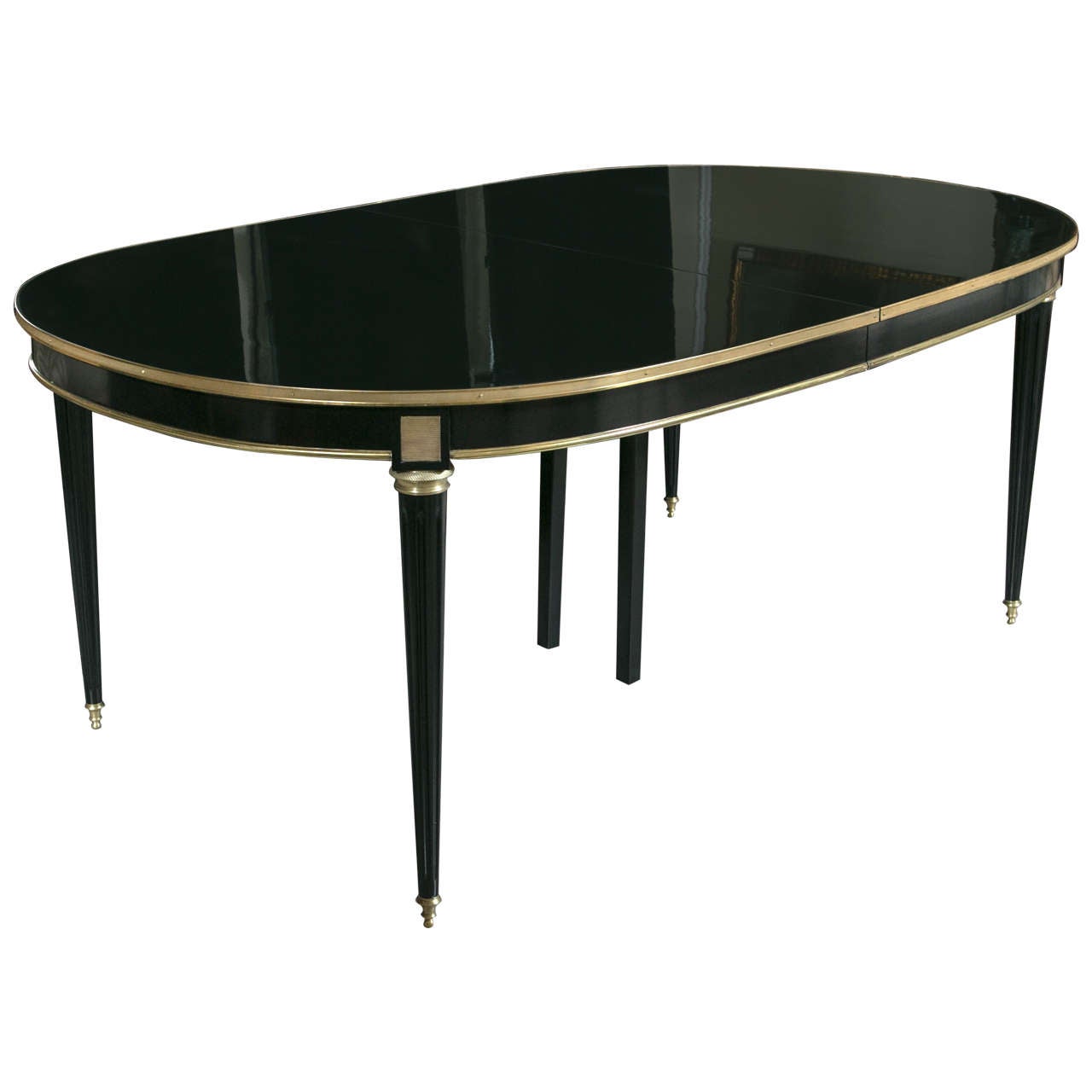Louis XVI Piano Ebony Finish Dining Table by Maison Jansen at 1stDibs ...