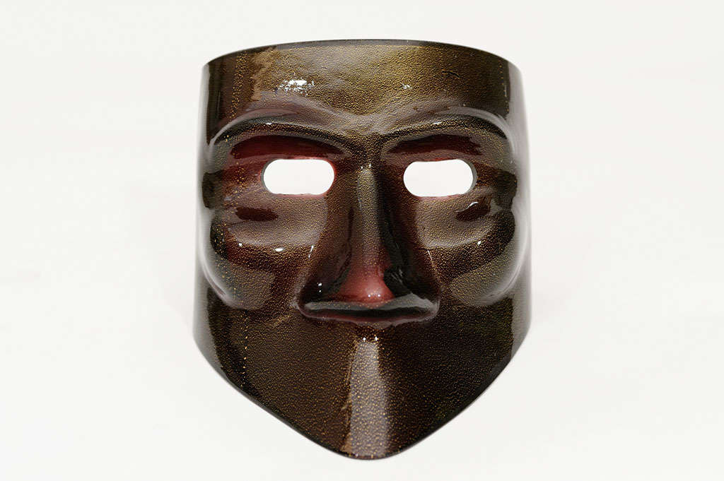 Venetian Glass Mask by Gamboro and Poggi For Sale at 1stDibs | glass ...