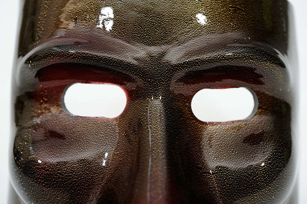 Venetian Glass Mask by Gamboro and Poggi For Sale at 1stDibs | glass ...