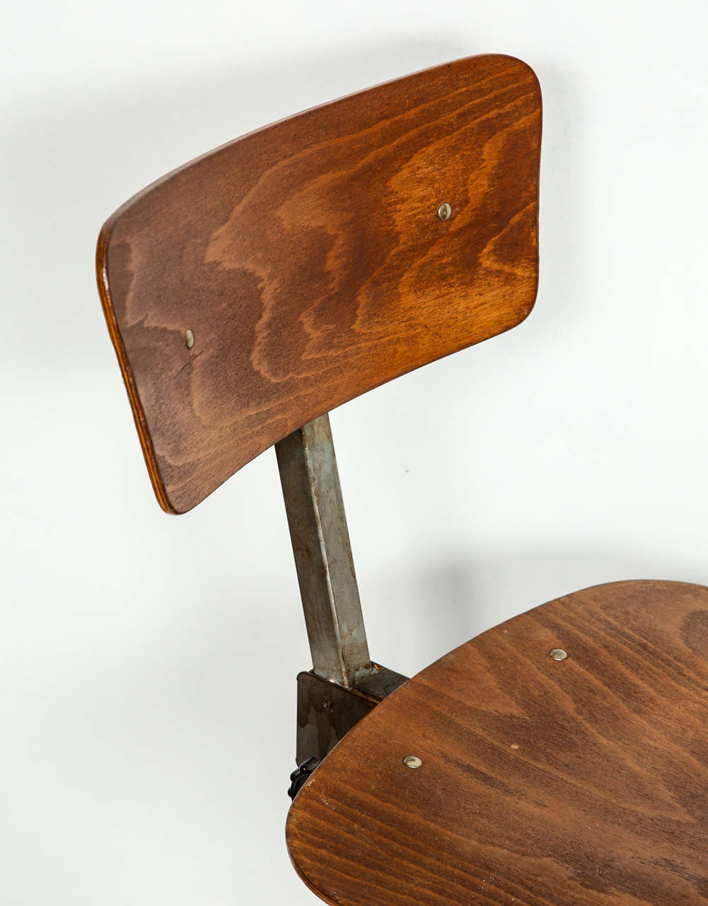 Industrial Drafting Chair at 1stDibs