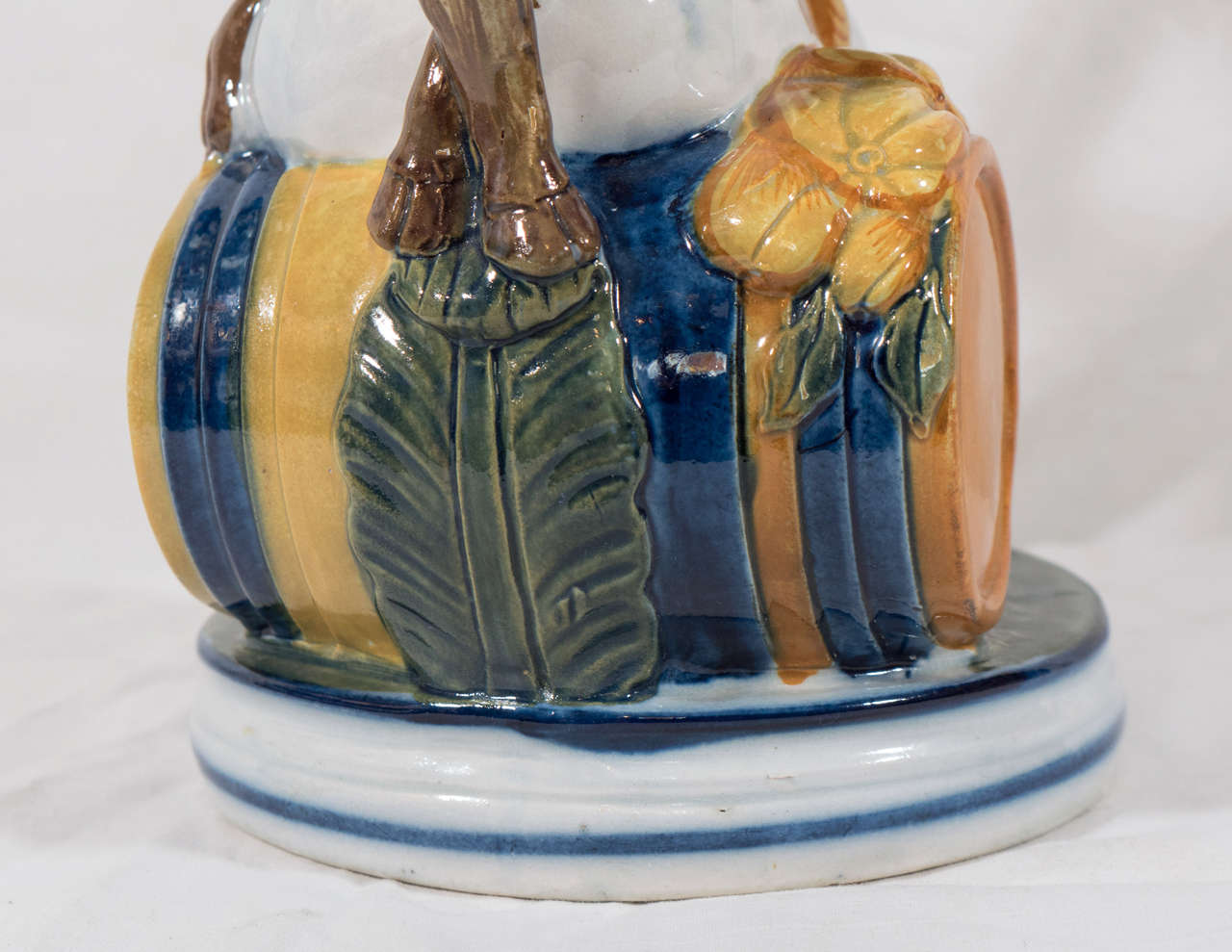 An Early 19th Century Bacchus and Pan Staffordshire Pottery Toby Jug at ...