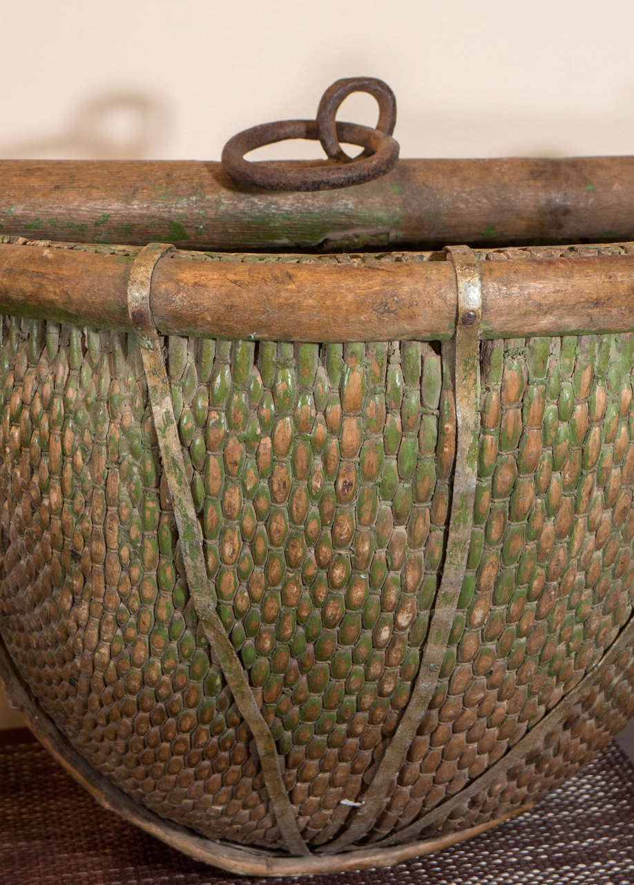 Antique Willow Water Baskets For Sale at 1stDibs | willow water for sale