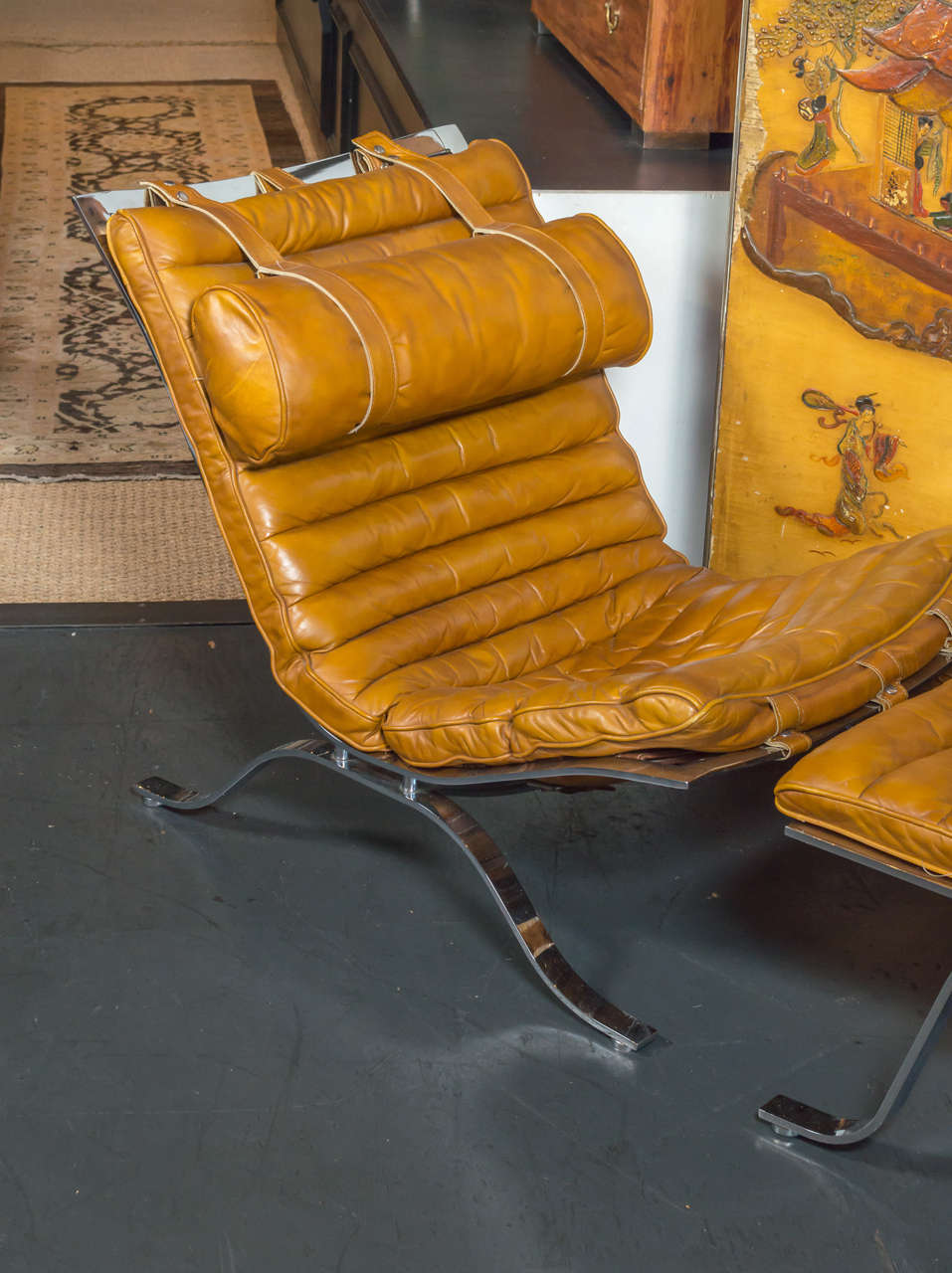 Ari Lounge Chair and ottoman by Arne Norell at 1stDibs