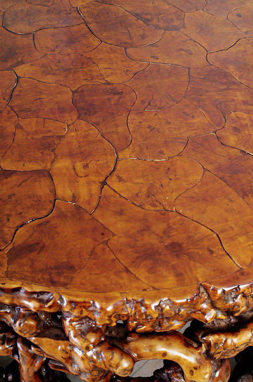 Chinese Root Center Table at 1stDibs