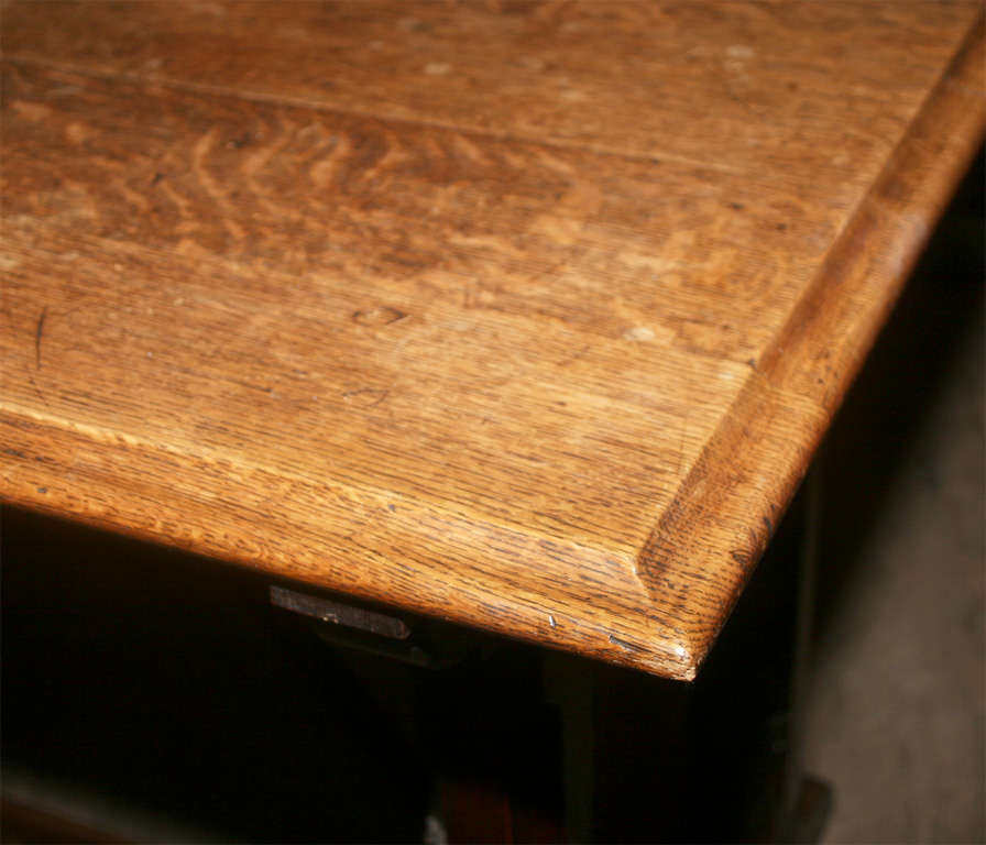OAK PUGINESQUE TABLE at 1stDibs