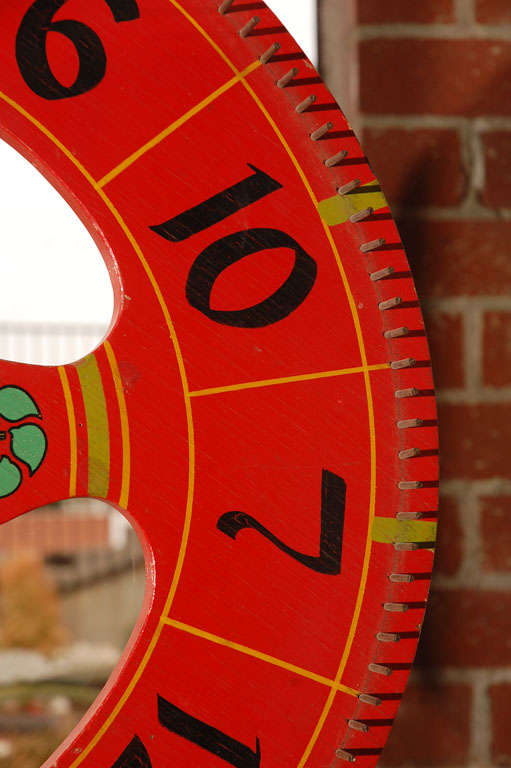 Vintage Gambling Wheel at 1stDibs | antique gambling wheel, gambling ...