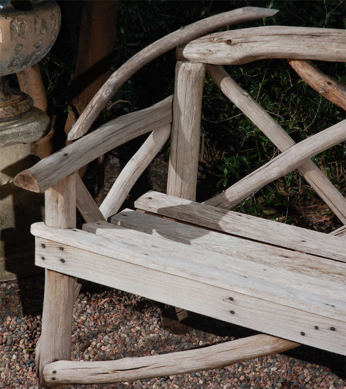 English Tree Limb Bench, Circa 1890 at 1stDibs