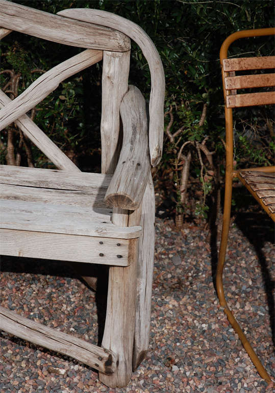 English Tree Limb Bench, Circa 1890 at 1stDibs