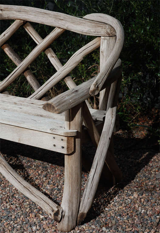 English Tree Limb Bench, Circa 1890 at 1stDibs