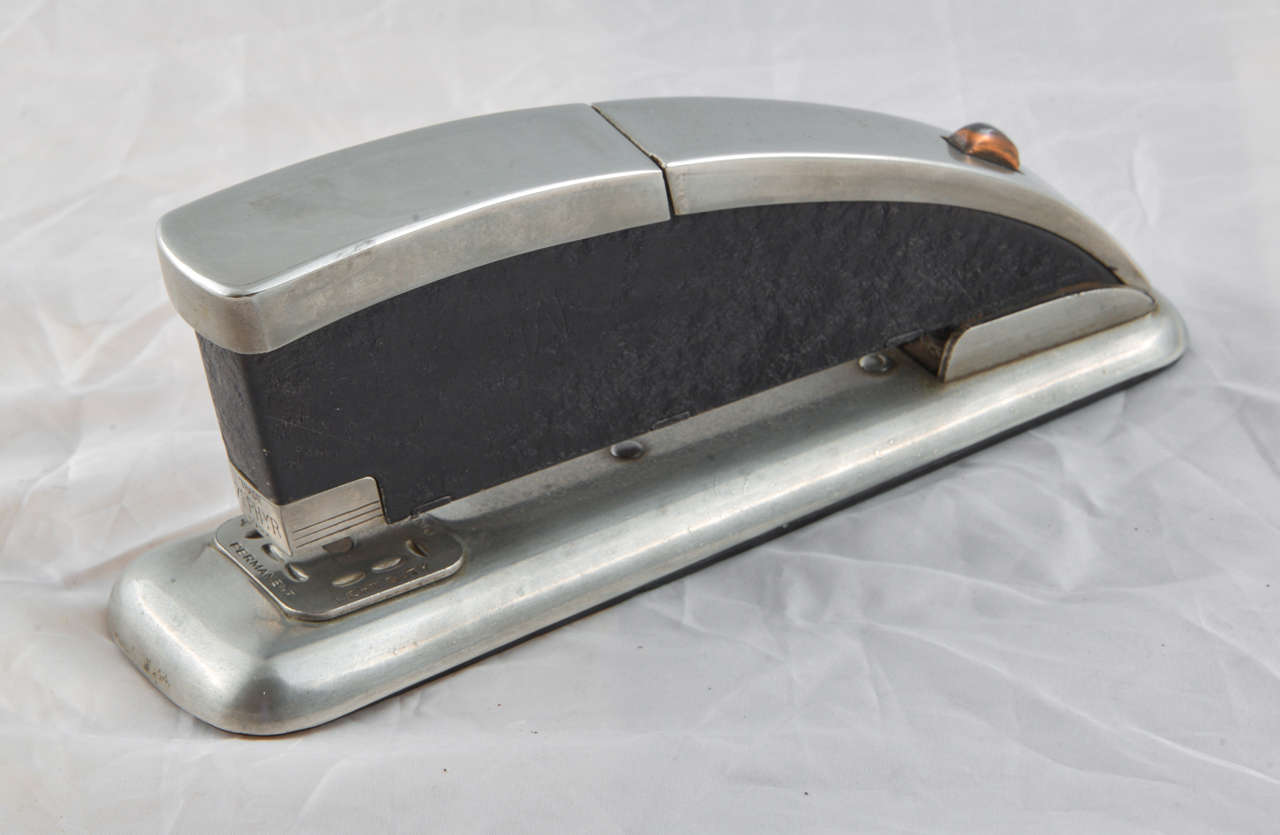 Machine Age Art Deco Streamline Zephyr Stapler by Robert Heller for ...