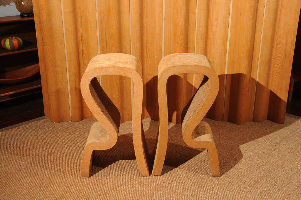 Frank Gehry Easy Edge Stools at 1stDibs