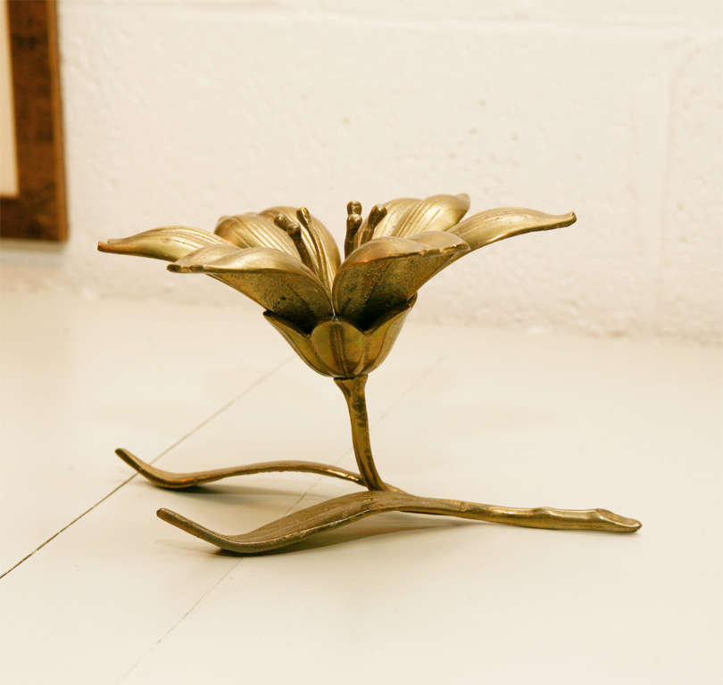 A Brass Lotus flower at 1stDibs