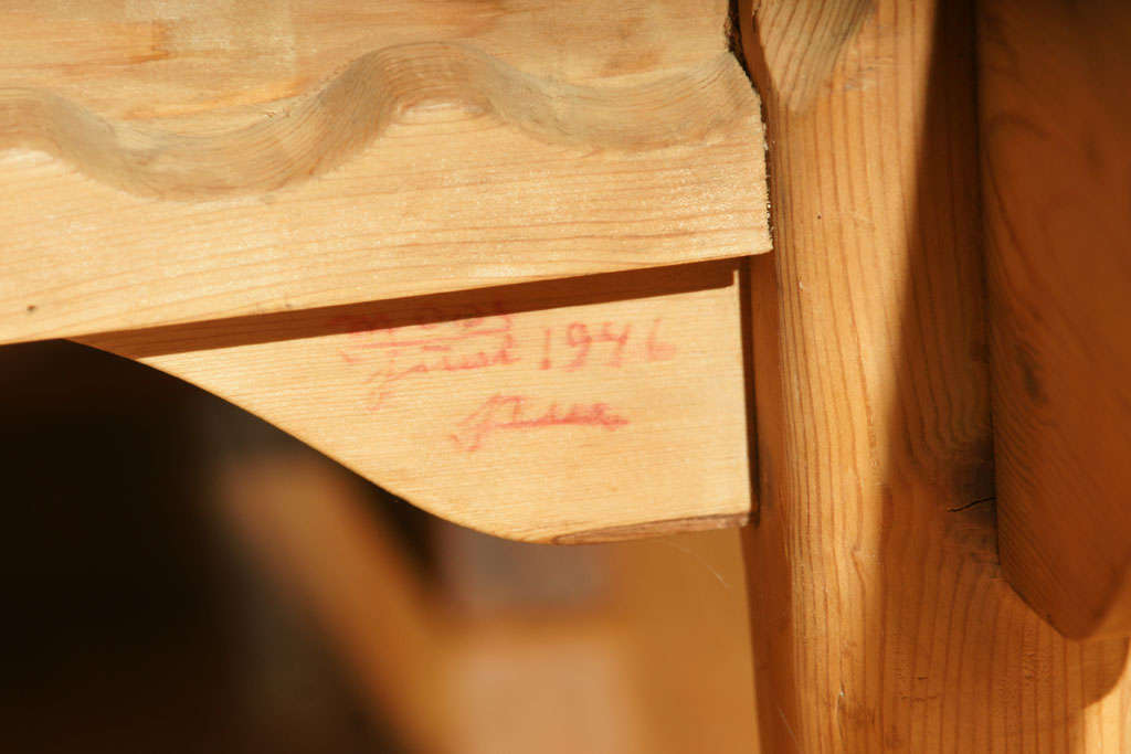 Peder Moos Fir Daybed with Original Slats, Danish 1946. From Peder Moos ...